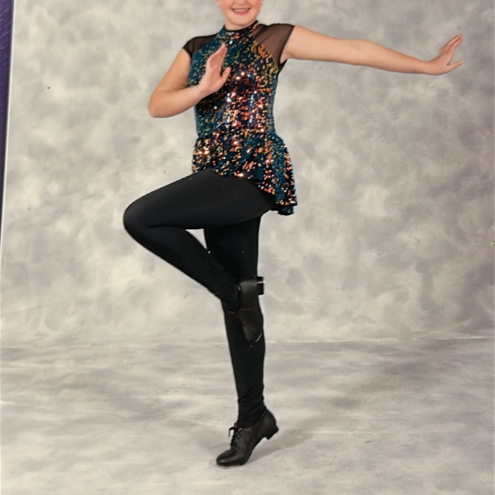 Weissman One Piece Pant Dance Costume - Gem